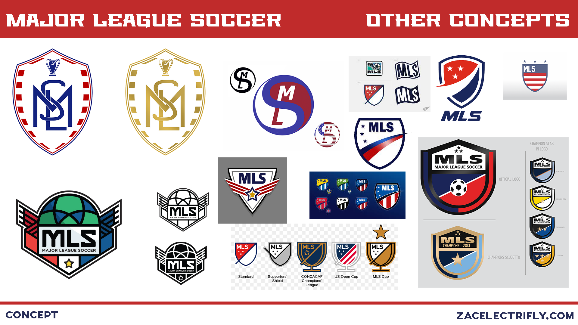 MLS Concept Part One | The League Logo – Zac Electrifly