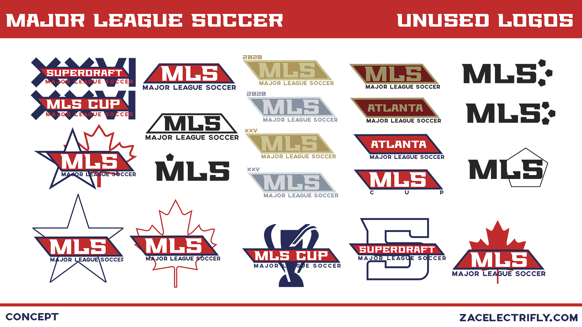 MLS Concept Part One | The League Logo – Zac Electrifly