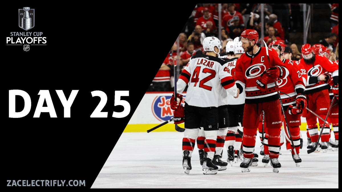 Day Twenty Five Recap Of The 2023 Stanley Cup Playoffs – Zac Electrifly