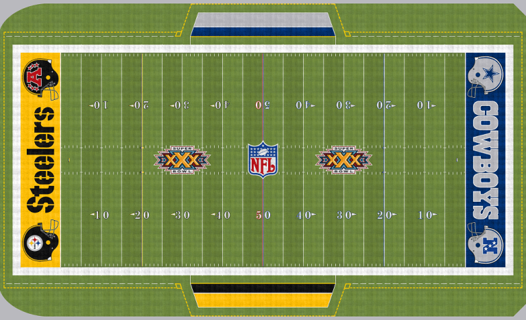 Top Super Bowl Field Designs That Stole the Show – Zac Electrifly