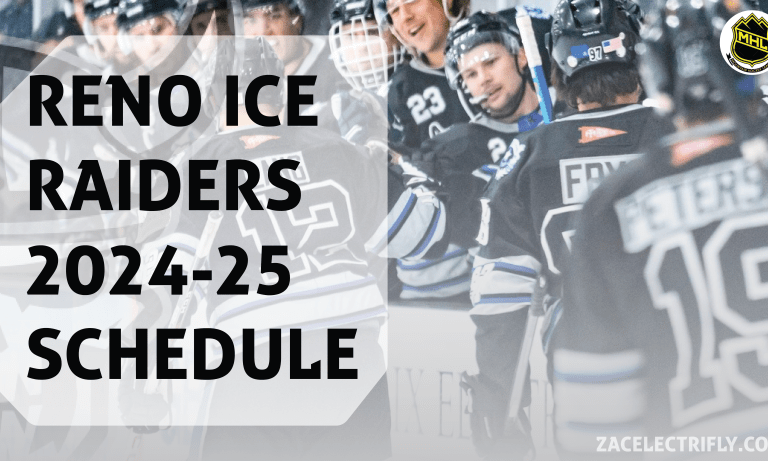 Reno Ice Raiders 2024-25 Schedule – Zac Electrifly